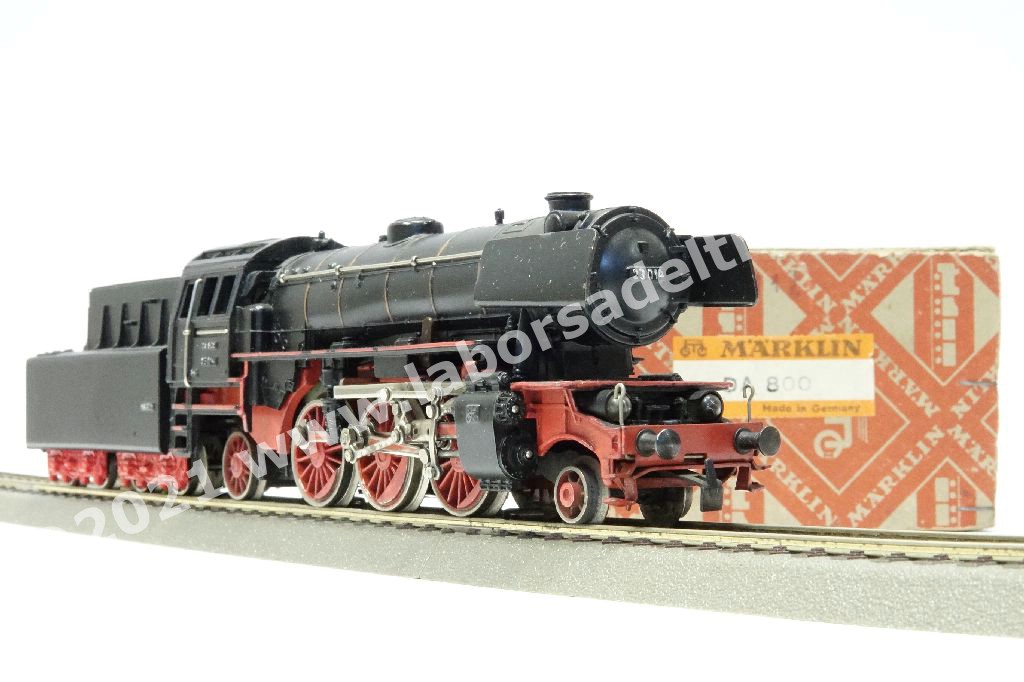 Marklin - DA800.1 Locomotiva a vapore DB Br 23 014, livrea nera, cassa ...