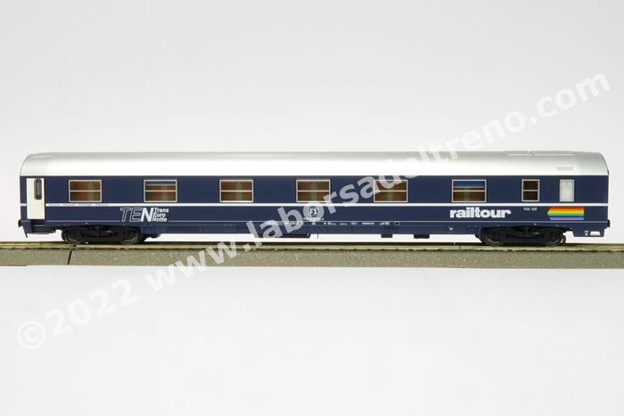 Acme - 55279 Coppia carrozze letti FS e SNCB tipo MU, livrea blu TEN ...
