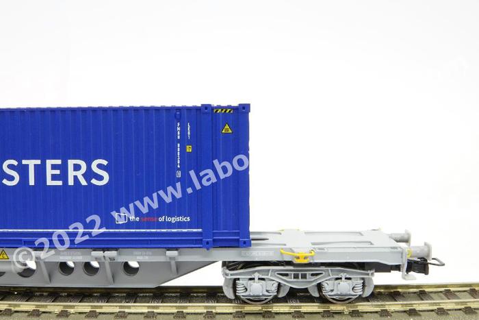 Jouef - HJ6240 Carro pianale per trasporto containers SNCF tipo Sgss ...