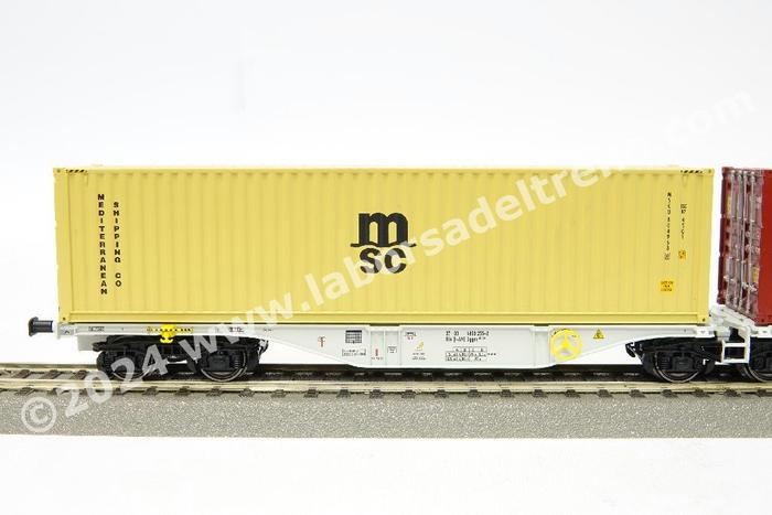 Acme - 40363 Carro bi-modulo intermodale AAE Cargo da 80 ft., telaio ...