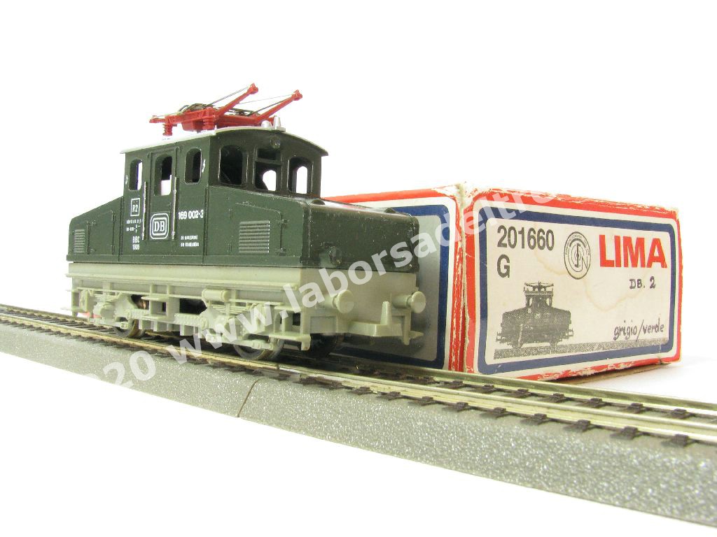 Lima - 201660G Locomotiva elettrica DB Br 169 002, livrea grigio chiaro ...