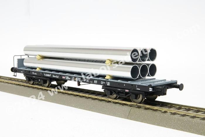 Acme - 45119 Coppia carri FS Italia tio Poz 1920 caricati con tubi di ...