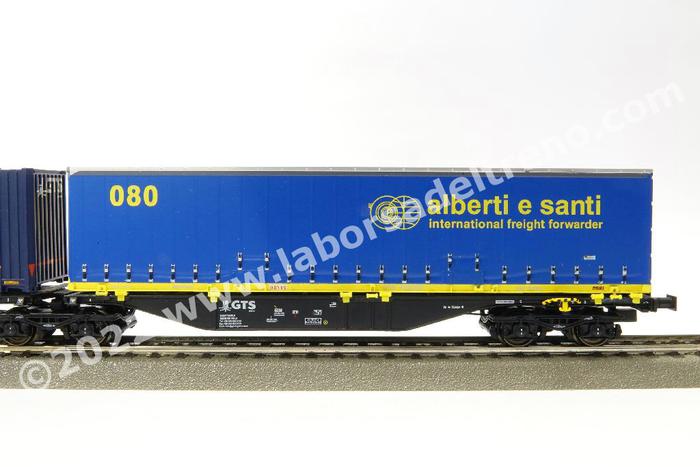 B-models - 59.402 Carro intermodale bi-modulo GTS da 90.ft,, telaio ...
