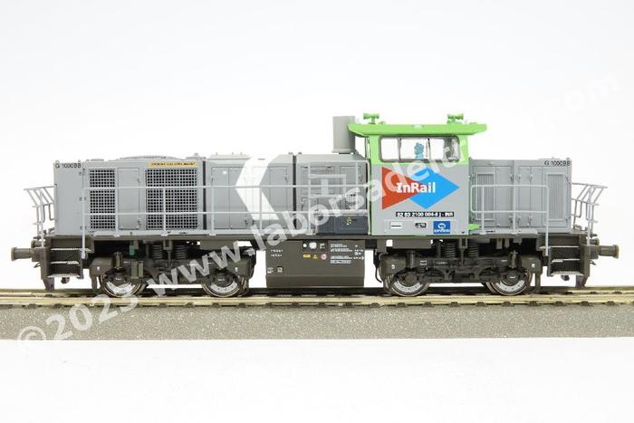 Mehano - PI90567 Locomotiva diesel InRail D100 004, livrea grigio/verde ...