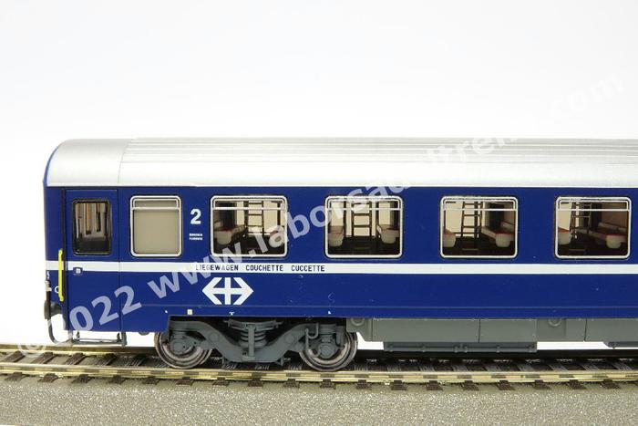 Acme - 52411 Carrozza a cuccette di 2a cl. SBB tipo Eurofima, livrea ...