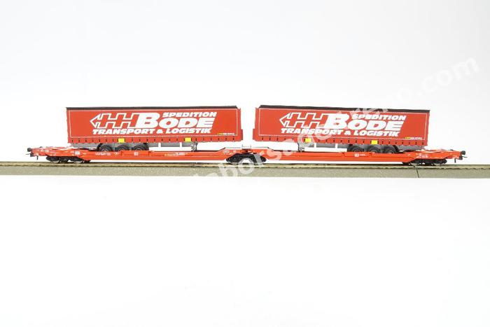 Roco - 77401 Carro intermodale bi-modulo DB AG tipo T3000e, telaio ...