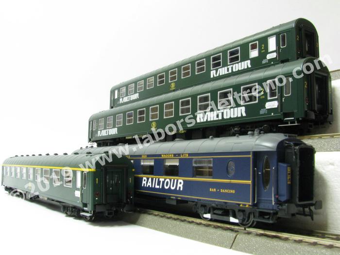 Ls models - 92016 Set 1 'Freccia del Sole' Bruxelles-Riccione SNCB con ...