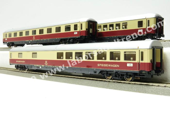 Roco - 64074 Set TEE Rembrandt DB con una ristorante e 2 carrozze di 1a ...