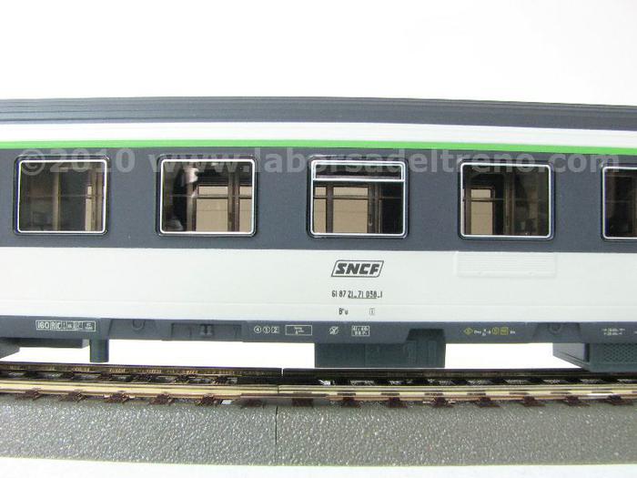 Roco - 64018 Set 3 carrozze corail a compartimenti A9u + 2xB11u delle ...