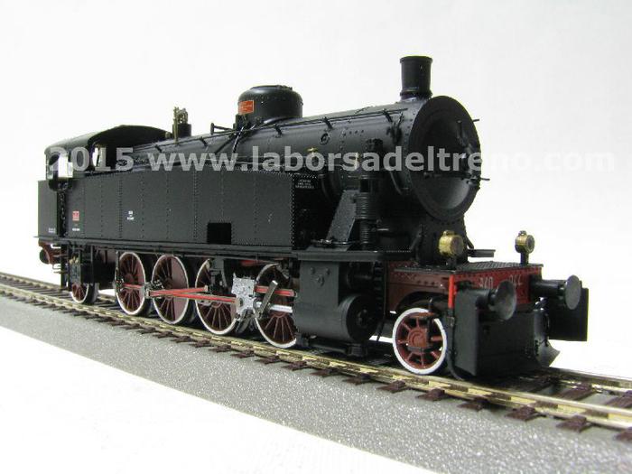 Rivarossi - HR2363 Locotender Gr. 940 044 delle FS con vomere, Dep. Sulmona, fanali elettrici ...