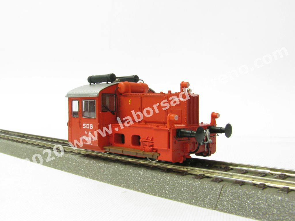 Brawa - 0484 Locomoriva diesel da manovra SOB, Kof II, livrea arancio ...