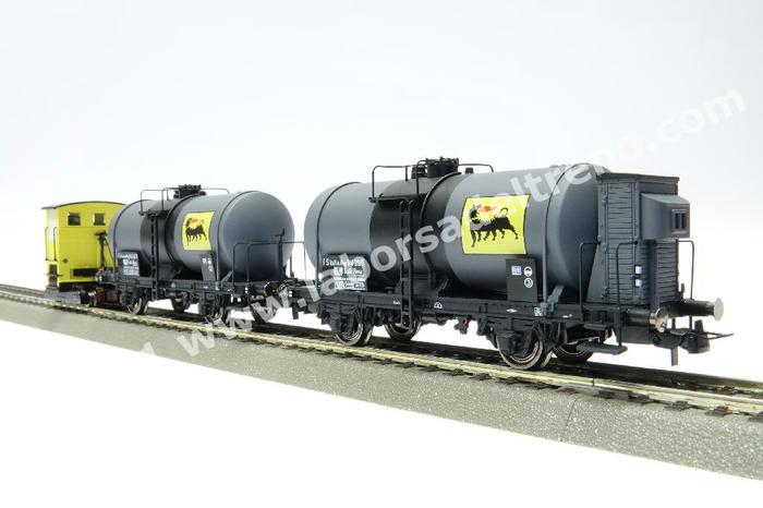 Rivarossi - HR2877 Convoglio industriale AGIP con un automotore ABL ...