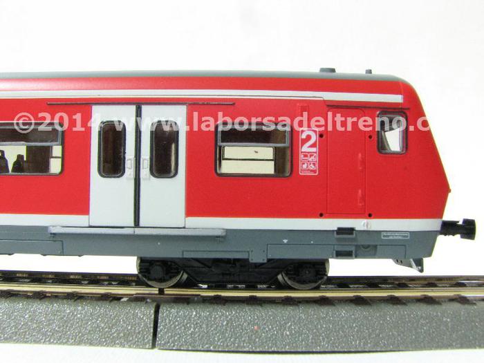 Roco - 45299 carrozza pilota a carrelli DB AG, 2a classe traffico ...