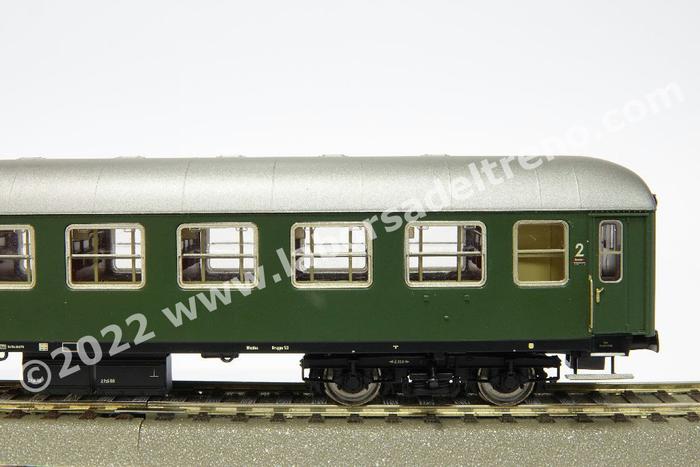 Acme - 52252 Carrozza a carrelli DB mista Bufett/2° cl., livrea blu ...