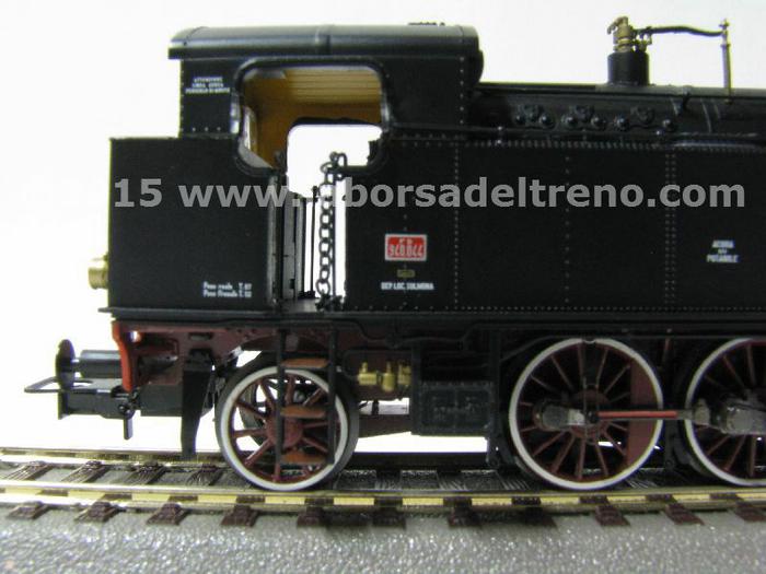Rivarossi - HR2363 Locotender Gr. 940 044 delle FS con vomere, Dep. Sulmona, fanali elettrici ...
