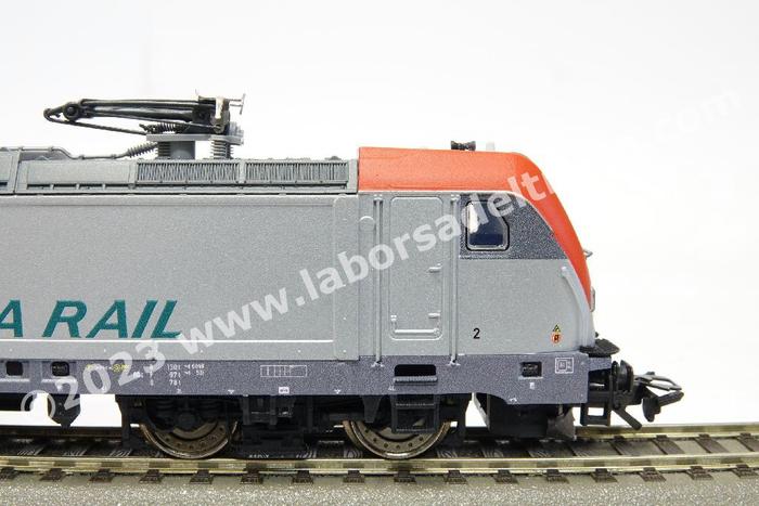 Trix - 22669 Locomotiva elettrica FS Mercitalia Rail E 494 'TRAXX DC3', livrea argento con ...