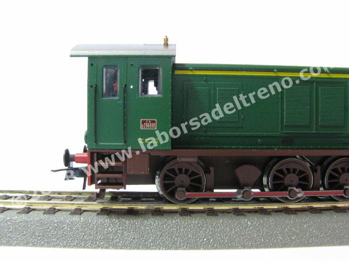 Roco - 72811 Locomotiva diesel da manovra FS D236, livrea verde con ...