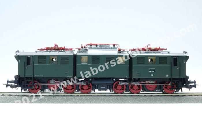 Piko - 51544 Locomotiva elettrica DB BR E91, livrea verde con parasole ...