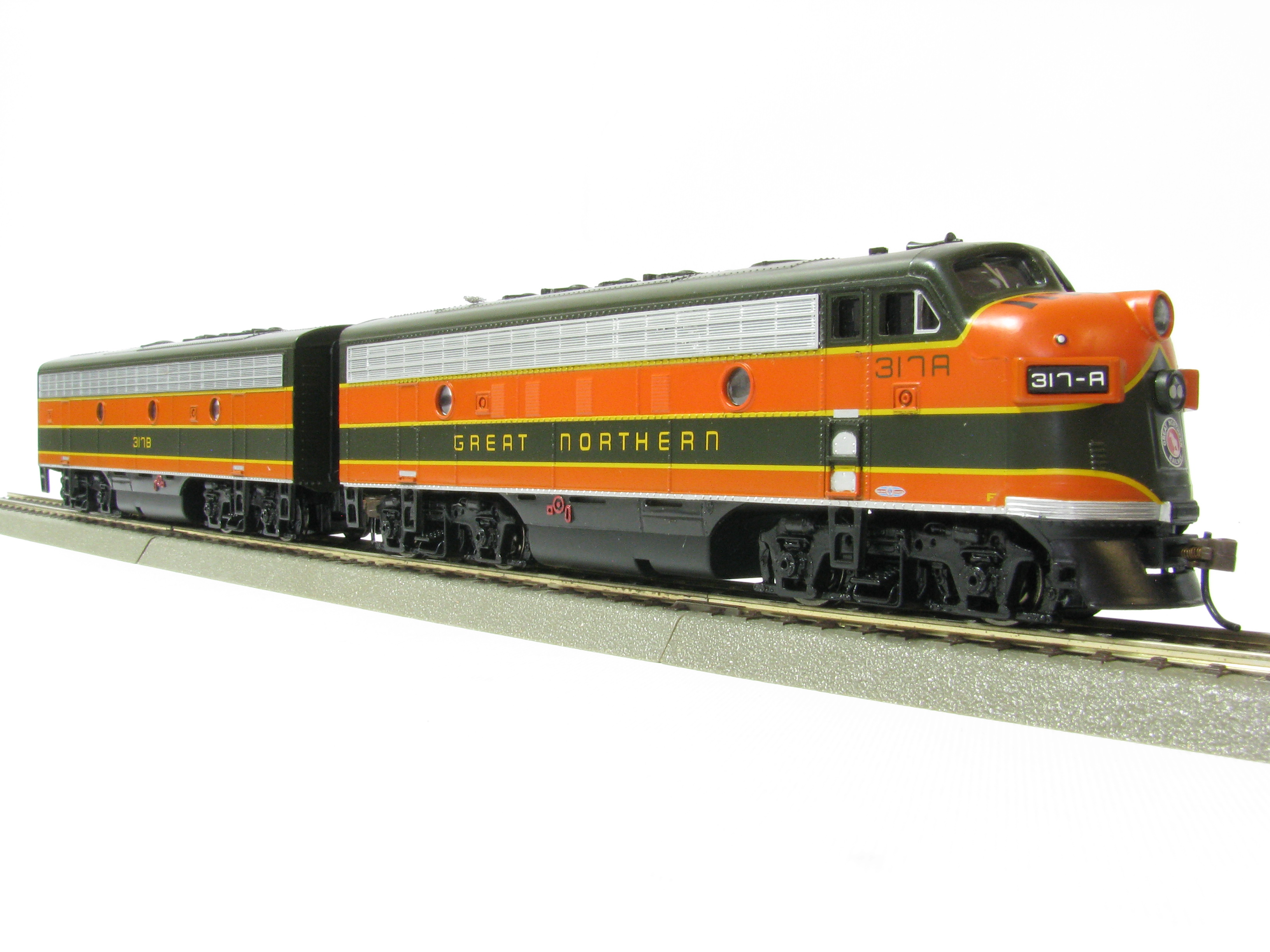 Bachmann - EMDF7AB Loco diesel EMD F7 della Great Northern, unità A+B
