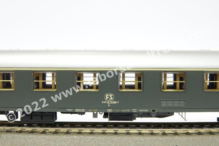 Rivarossi - HR4115 carrozza passeggeri FS tipo UIC-X 1968, 1^ classe ...