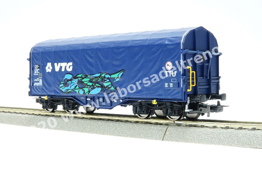 Piko - 58965 Carro telonato trasporto coils DB AG VTG tipo Shimmns ...