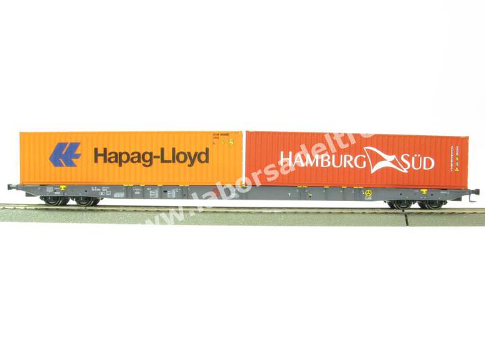 Igra model - 96010036 Carro intermodale DB AG Ermewa tipo Sggnss da 80 ...