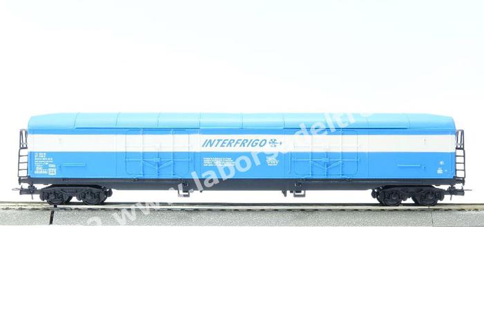 Lima - HL6047 carro frigo a grande capacità SNCF, livrea azzurra con ...