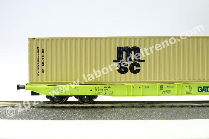 Igra model - 96010038 Carro intermodale DB AG GATX tipo Sggnss da 80 ...