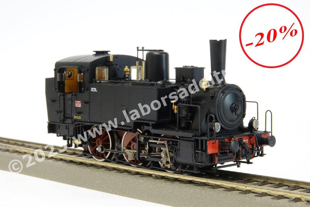 Rivarossi - HR2918S Locotender FS Gr 835, fanali elettrici, pompa Westinghouse grande, cerchioni ...