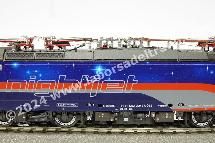 Ls models - 17413 Locomotiva elettrica OBB Rh 1293 'Vectron' a quattro pantografi, abilitata al ...