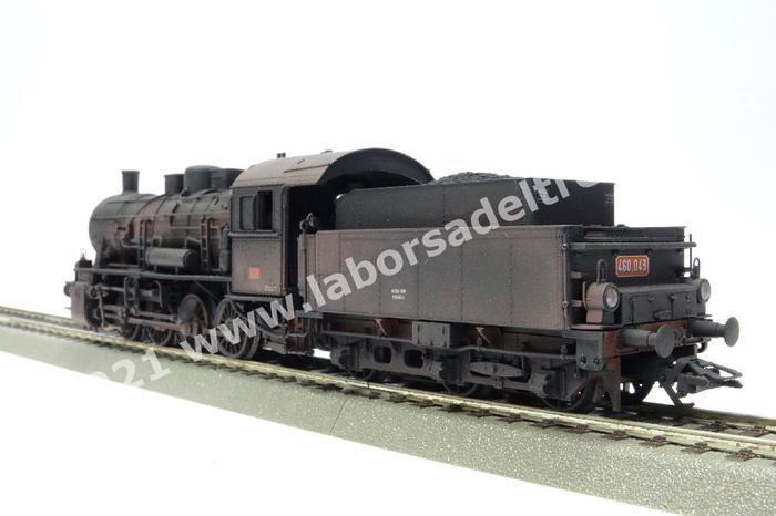 Trix - 22322 Vaporiera Gr 460 043 FS, targa rossa, ep. II/III ...