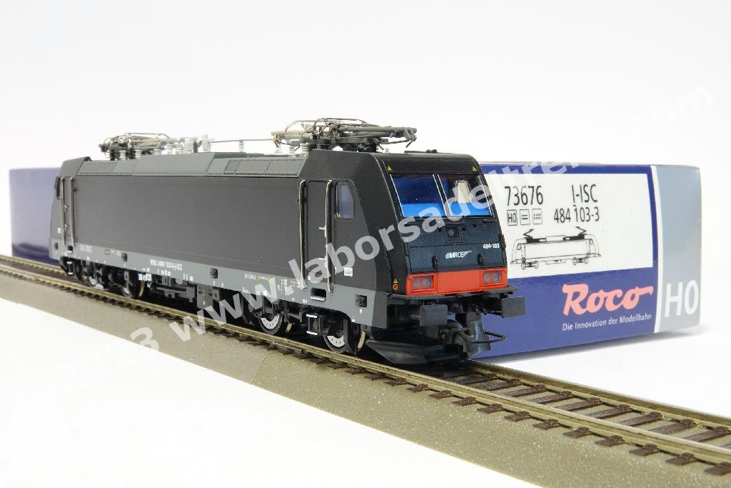 Roco - 73676 Locomotiva elettrica FS Re 484 103-3, ex MRCE 'Mitsui Rail ...