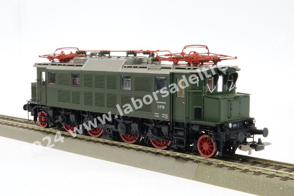 Piko - 51494 Locomotiva elettrica DB E17, livrea berde bottiglia, epoca III