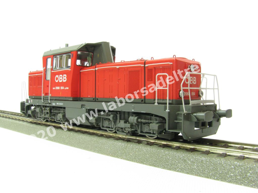 Jaegerndorfer - 20630 Locomotiva diesel OBB Rh 2068.054, livrea rossa ...