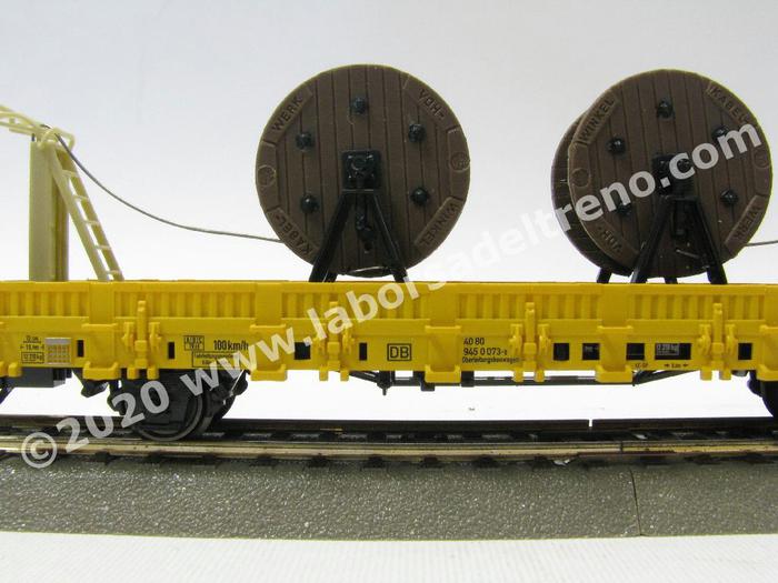 Trix - 22973 Convoglio di servizio DB per ispezione linea aerea, con ...