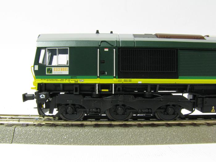 Heljan - 66313 Loco diesel pesante EMD Class 66 DE 63 della Ascendos ...