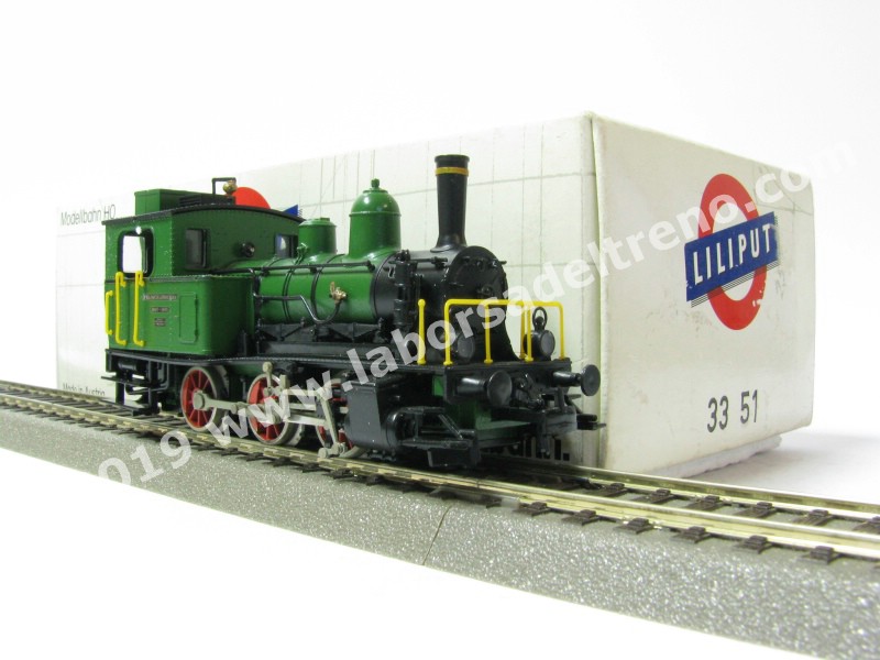 Liliput - 3351 Locotender SBB tipo Tigerli, livrea verde, servizio ...