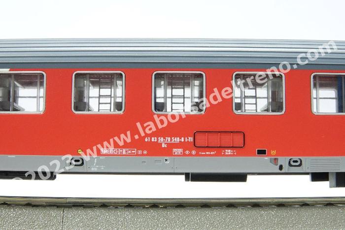 Acme - 55222+55223 EuroNight 'Thello' a sei elementi FS Trenitalia ...