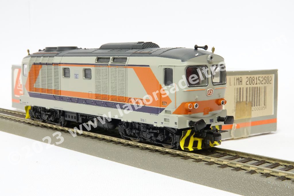 Lima - 208152S02 Locomotiva diesel FS D 445 1086 navetta, livrea MDVC ...