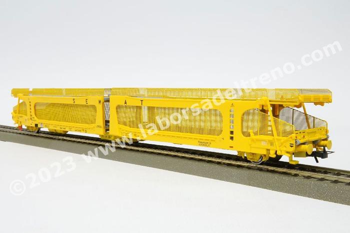 Electrotren - HE6041 Carro articolato a tre assi per trasporto auto ...