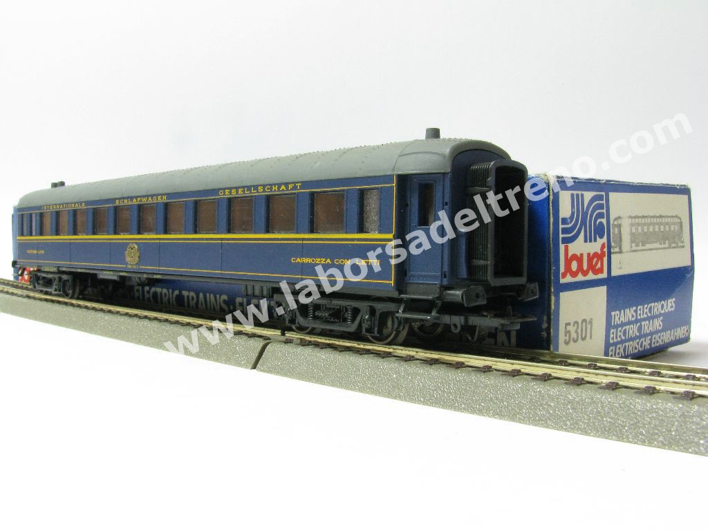 Jouef - 5301 Carrozza letti tipo Y della CIWL, livrea e logo CIWL, ep. IV