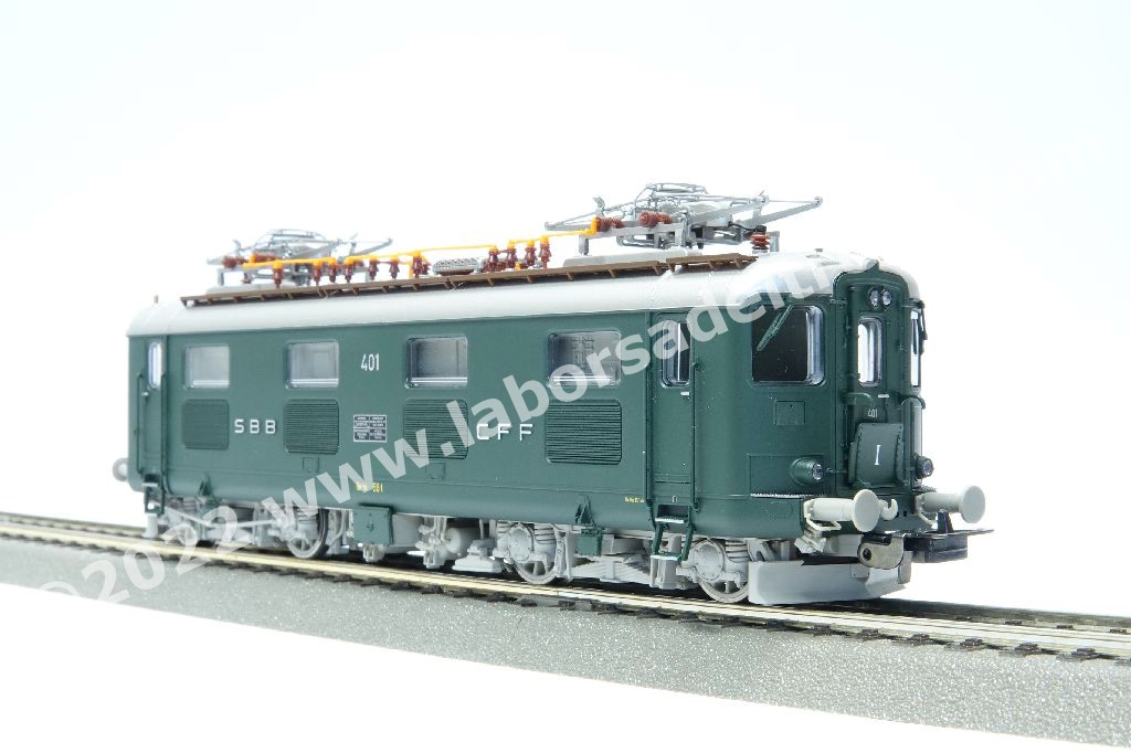 Piko - 96881 Locomotiva elettrica SBB Re 4/4 I 401 di 1° Serie con ...