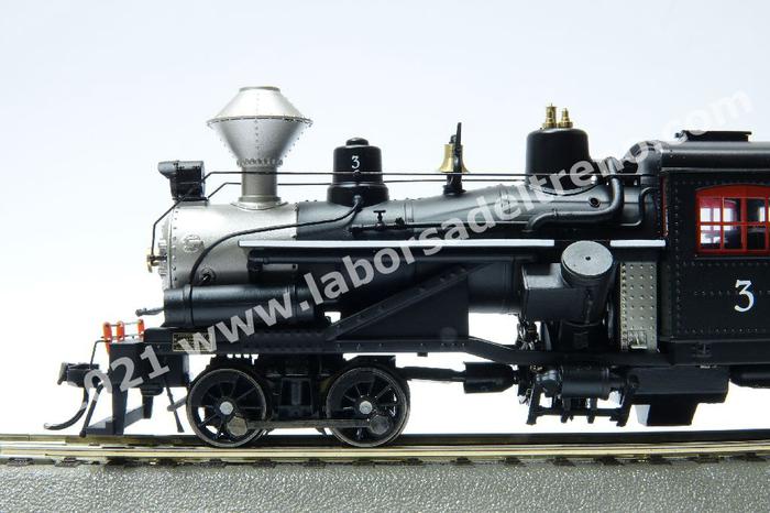 Rivarossi - HR2881 Locomotiva a vapore Heisler, 2 carrelli motore ...