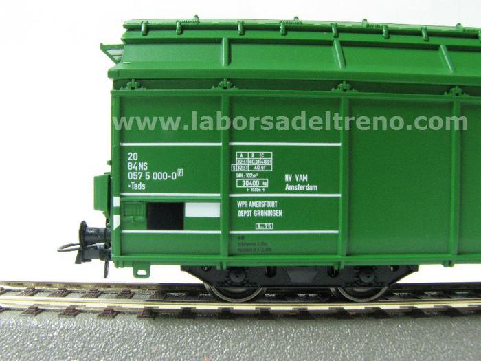Roco - 66025-3 carro merci a carrelli NS, tipo Tads trasporto ...
