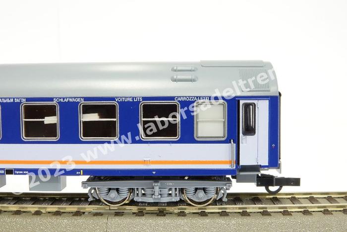 Roco - 74191 Coppia carrozze cuccette PKP tipo WLABo, livrea ICCC blu ...