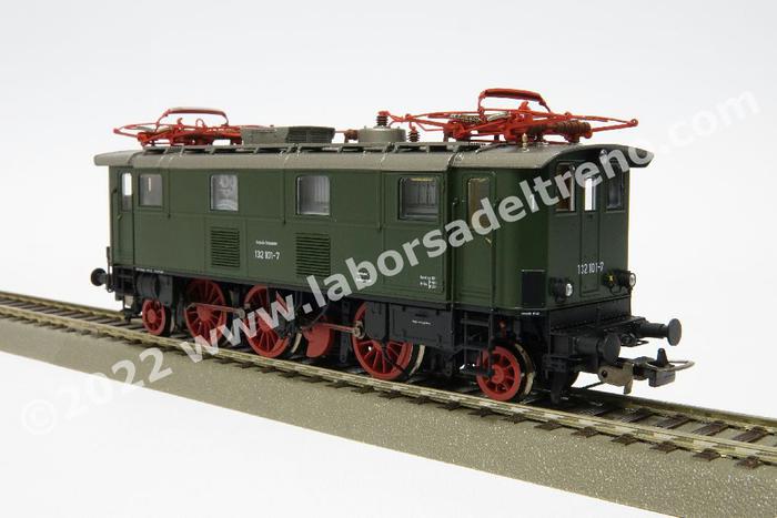 Piko - 51415 Locomotiva elettrica DB Br 132, livrea verde telaio nero ...