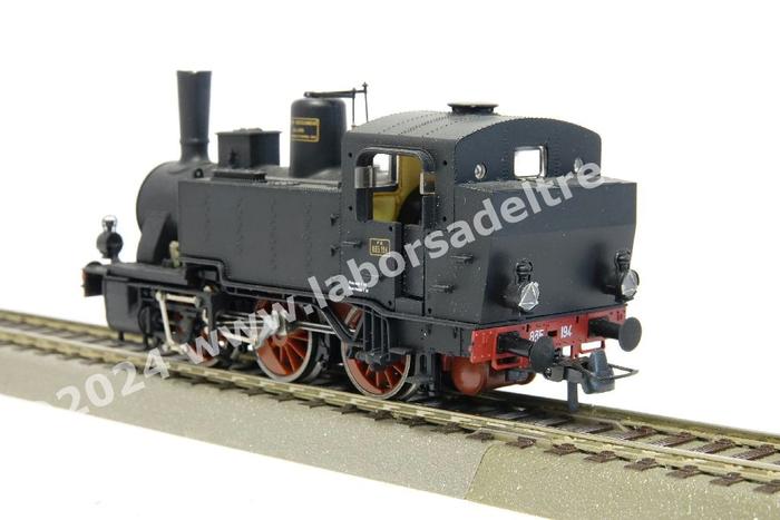 Rivarossi - 1100 Locotender Gr. 835 194 FS, fanali a petrolio, ep. III
