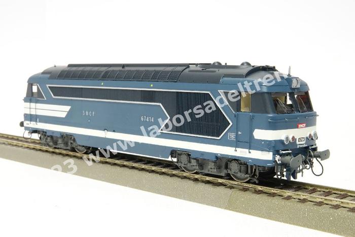 Ree modeles - MB-166 Locomotiva diesel SNCF BB67414, livrea di origine ...