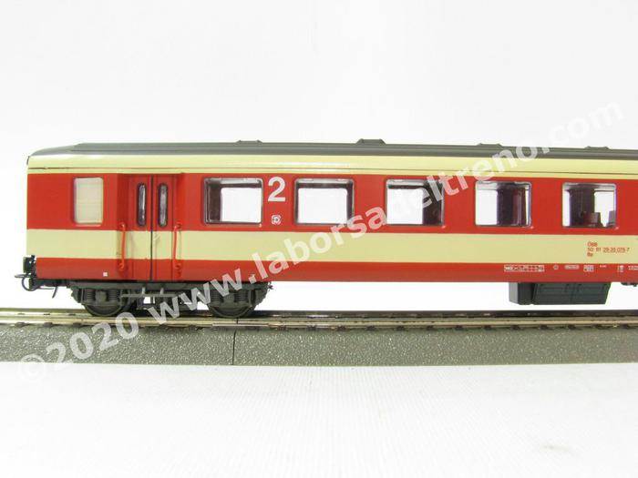 Roco - 44488 Carrozza tipo Schlieren di 2a cl. OBB, livrea Jaffa, logo ...