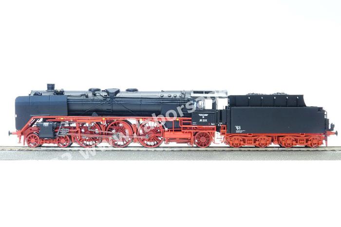 Brawa - 40954 Locomotiva a vapore DRG Br 01 201, parafumi Wagner ...
